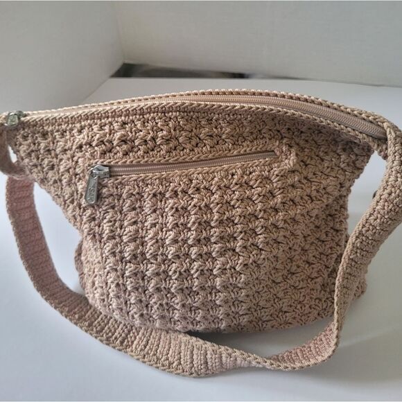 The Sak | Bags | Theoriginal Sak Crochet Woven Taupe Boho Shoulder Bag ...